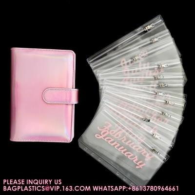 China Binder Pockets Budget Binder Cash Labels Envelope Include Expense Tracker Budget Sheets Notebook for sale