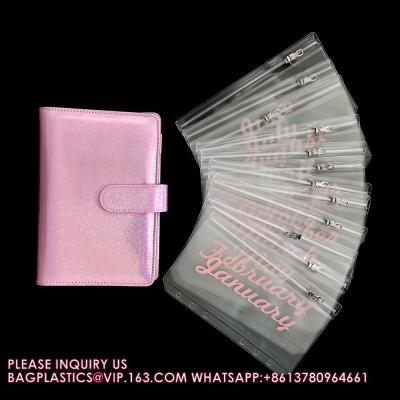 China Binder Pockets Budget Binder Cash Labels Envelope Include Expense Tracker Budget Sheets Notebook for sale