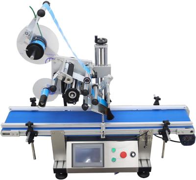China High Speed Marking Bottle Labeling Machine 110V Automatic Desktop Conveyor Round Bottle Plane Labeling Machine Adjustable High Speed 25-50PCS/Min for sale