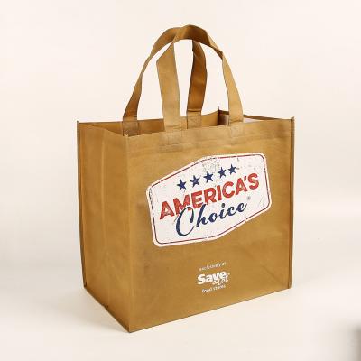 China Custom LOGO Non-woven bag ecological, recycle and resusable for sale