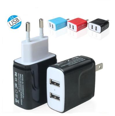 Cina Caricatore portatile di viaggio di USB del doppio porto, caricatore veloce di potere di USB per IPhone/Samsung in vendita