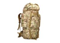 China 65L Polyester Military Tactical Backpacks Interior Zipper Pocket With Customized Logo for sale