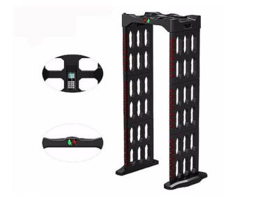 China Portable Walk Through Metal Detector 33 Pinpoint Zones For Security Application Versatility for sale