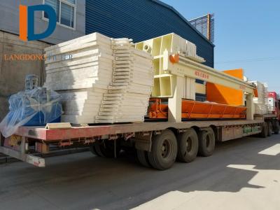 China Factory price automatic filter press used in slag plant of Langdong for sale