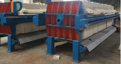 China 1250 type Chamber Filter Press/Membrane Filter Press In Waste Water Treatment for sale
