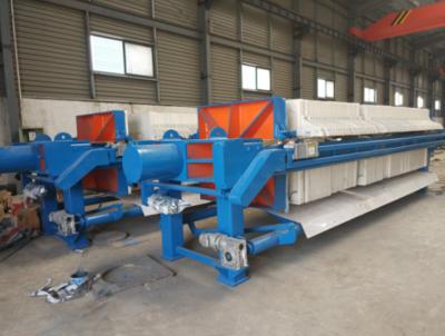 China Chamber Automatic Plate Pulling Filter Press for sale