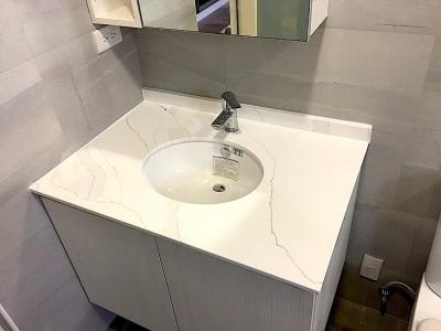 China Quartz Stone for wash stands for sale