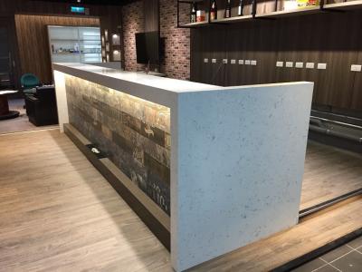 China Quartz stone for bar tops for sale