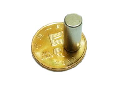 中国 ニッケル/亜鉛コーティングが付いている N35 N52 6mm のネオジム シリンダー磁石 販売のため