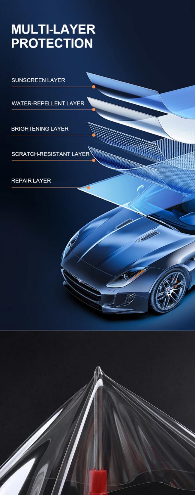 Before and after comparison of vehicle protection