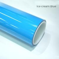 Quality Ice Cream Blue TPU PPF Roll Elastic UV Proof Paint Protection Film For Car for sale
