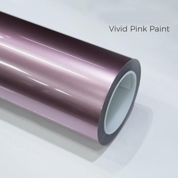 Quality UV Protection Color PPF Scratch Resistant Automotive Paint Film Vivid Pink for sale