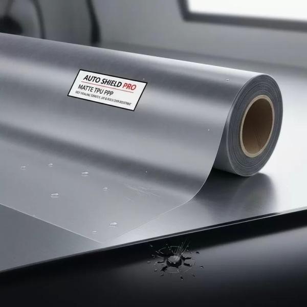 Quality Self-Healing Matte TPU PPF Paint Protection Film with Scratch Resistant and UV & Rock Chip Resistant for Vehicles for sale