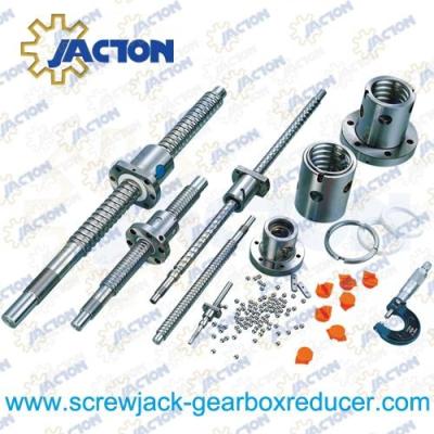 China DFU Double Nuts Ball Screws, High Speed, High Load, High Lead, High Precision, Miniature for sale