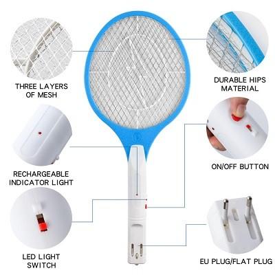 China durable electric fly swatter  Safe and easy to use for sale