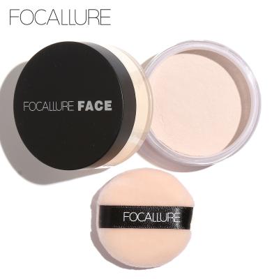 China Focallure Professional Beautiful Three Colors Choice Face Cosmetics Makeup Loose Powder for sale