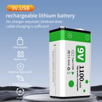 Quality 1100mAh 9v Rechargeable Battery Pack With USB-C Charging And 800 Cycles Life For for sale