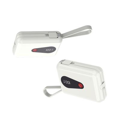 China Compact Li Polymer Power Bank 10000mah With ABS PC Material And Customizable Logo for sale