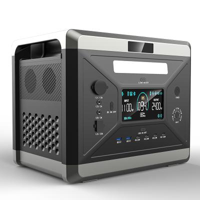 China MPPT 2400W solar energy generator Camping Power Supply For Camping And Emergency Backup for sale