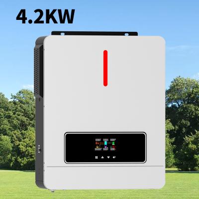 China 4200W Solar Battery Inverter With 120V Pure Sine Wave Output And MPPT Charge Controller for sale