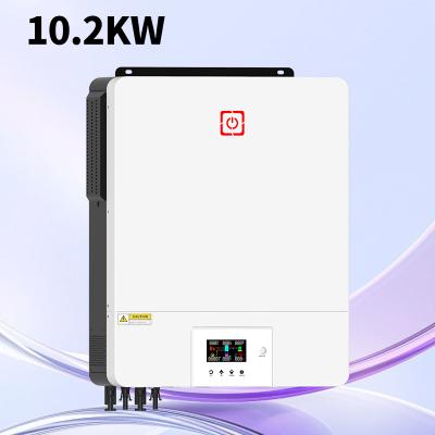 China 10200W Solar System Inverter 160A Solar Charge 360V DC Hybrid Solar Inverter for sale