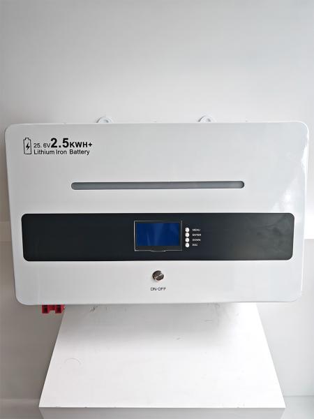 Quality 25.6V 100Ah Wall Mounted Energy Storage Power Supply For Space Saving Installation for sale