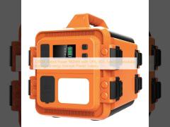 1200W Rated Power 960Wh with UPS, SOS Function Modular Portable Energy Storage Power Supply