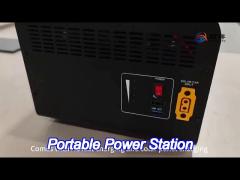 1200w 960wh lifepo4 portable power station mppt controller energy storage power supply