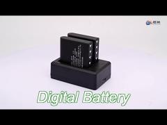 900mah 3.885wh digital battery rechargeable li ion battery pack for high end cameras
