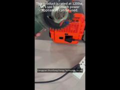 3000 cycles lifepo4 portable power station with 65w type-c and 22.5w usb outputs for reliable energy