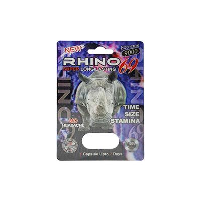 Cina Confezioni di bolle di plastica per Rhino 69 Serie di pillole di potenziamento maschile confezioni personalizzabili in vendita
