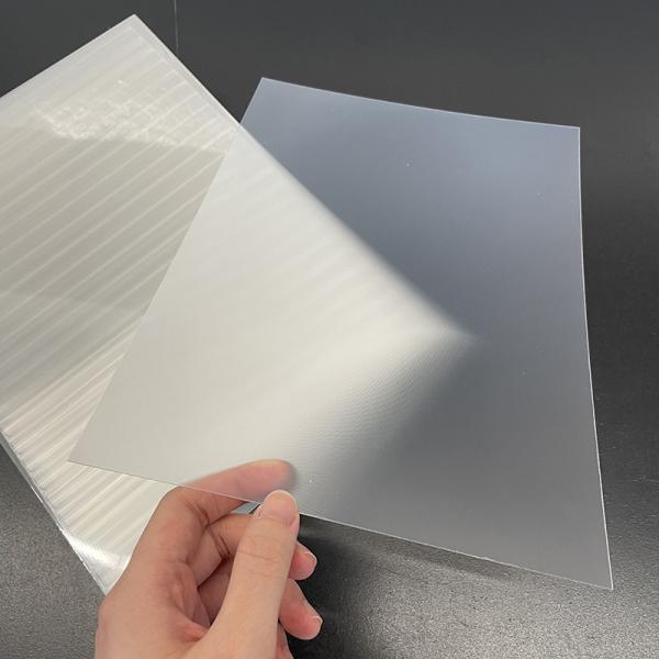 Quality 3D pet lenticular sheet 50 lpi flip effect with adhesive for sale