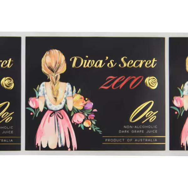 Quality Permanent Customized Anti Counterfeiting Label With UV Protection for sale