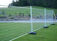 China Temporary Fence Panel 2400mm x 2100mm with 32mm Frame - Hot Dipped Galvanized Construction Site Barrier for sale