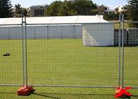 China Temporary Fence Panel 2400mm x 2100mm with 32mm Frame - Hot Dipped Galvanized Construction Site Barrier for sale