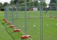 China Temporary Fence Panel 2400mm x 2100mm with 32mm Frame - Hot Dipped Galvanized Construction Site Barrier for sale