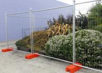 China Temporary Fence Panel 2400mm x 2100mm with 32mm Frame - Hot Dipped Galvanized Construction Site Barrier for sale