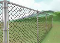 China Galvanized Chain Link Fence 1.2-5.0mm Wire Diameter with 0.5-5.0m Width Options for Industrial and Residential Use for sale