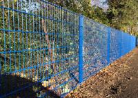 China 868 Welded Wire Mesh Fence - 2.5m Height, 200x50mm Mesh, 100-120 Micron Coating for Industrial Security for sale