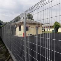 China BRC Roll Top and Bottom Welded Security Fence with 5-6mm Wire Diameter and 2400mm Panel Length Options for sale