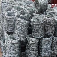 China Double Strand Galvanized Barbed Wire - 380-1200 N/mm² Tensile Strength, 3-6