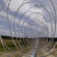China Concertina Razor Wire  Flat Loop Razor for sale