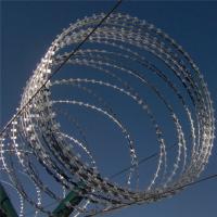 China Concertina Razor Wire  Flat Loop Razor for sale