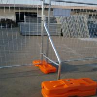 China Temporary Welded Wire Fence Panel 1800-2100mm Height with 3-4mm Wire Diameter for Construction Sites for sale