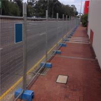 China 6ft Temporary Fence Panel 1800-2100mm Height with 3-4mm Wire Diameter - Australian Standard Compliant for sale