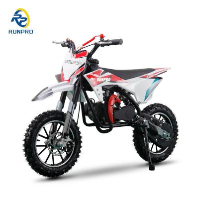 Cina Cross Racing Bike per bambini Sport 850MM Base a ruote 49cc Benzina Dirt Bike Off Road in vendita