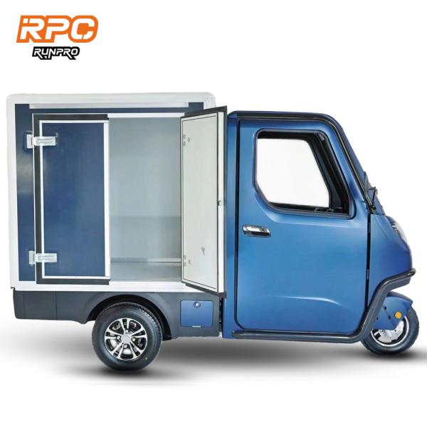Quality Electric Cargo Tricycle EEC On-Road Motocicleta with Closed Body Type 2800*920 for sale