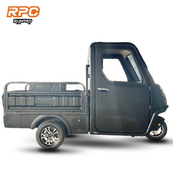 Quality EEC Certified Electric Cargo Tricycle with 3.50-10 Front Tire and 4.00-10 Rear for sale