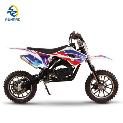 China Disk Brake 49cc 10/10 Wheels 2 Stroke Kids Moto Cross Mini Motorcycle Racing Motorcycles for sale