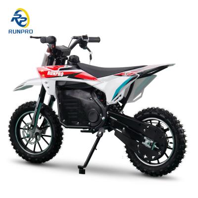 Cina Pneumatici da 10 pollici Super Electric Dirt Bike RUNPRO Super Power 1000W 36V Motociclette Off-Road in vendita